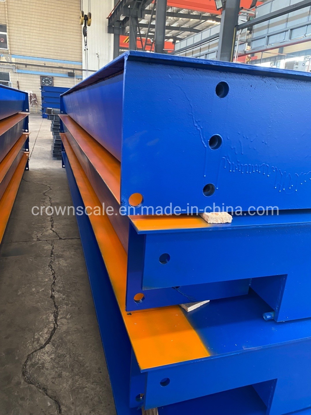 Best Price Surface Mounted Checker Plate Truck Scale 3*18m (scs-100t) Weighbridge with Steel Ramp