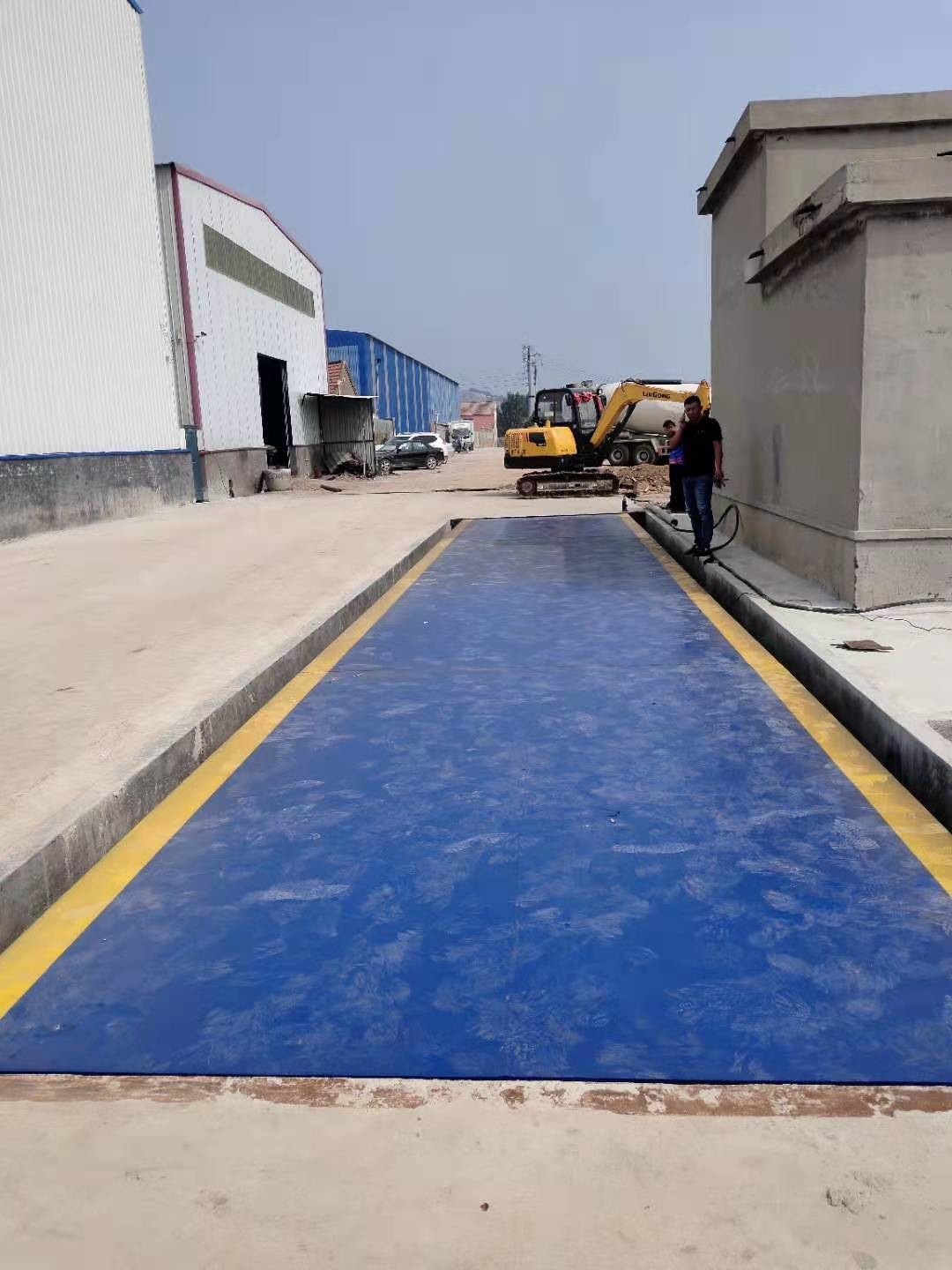 China Factory Scs-50 Tons Weighbridge Truck Scale 3X12m with Load Cell and Indicator for ...
