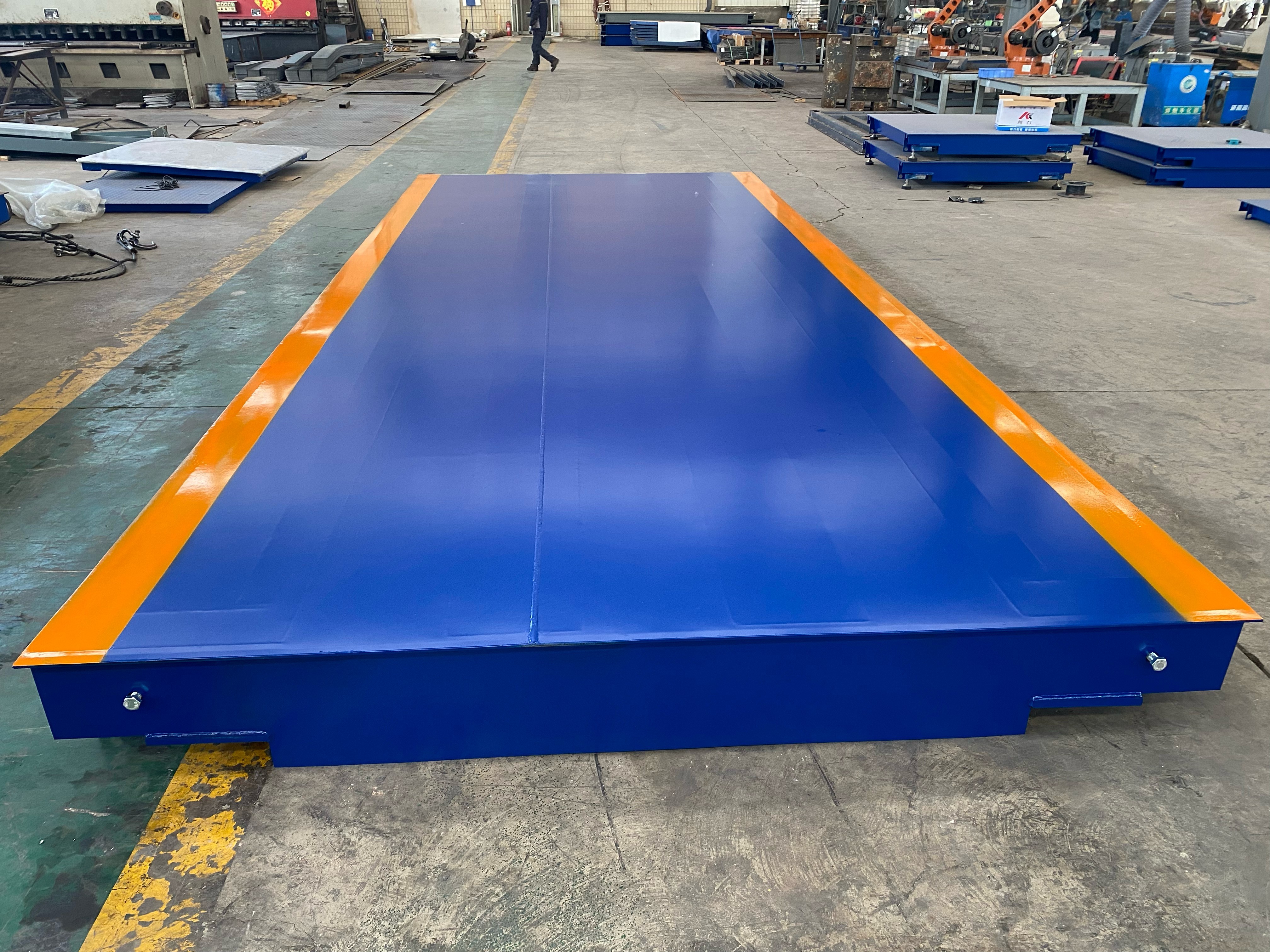 100 Ton Electronic Truck Scale with loadcell and indicator for Weighing ...